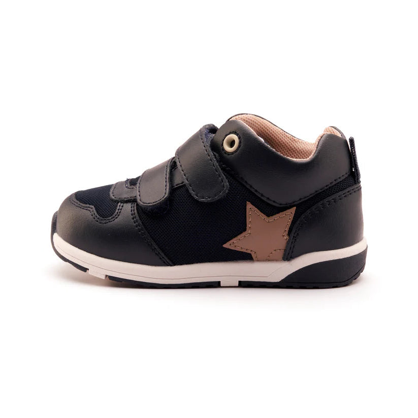 Oldsoles Navy Velcro Star Velcro Cefalu – Shooz