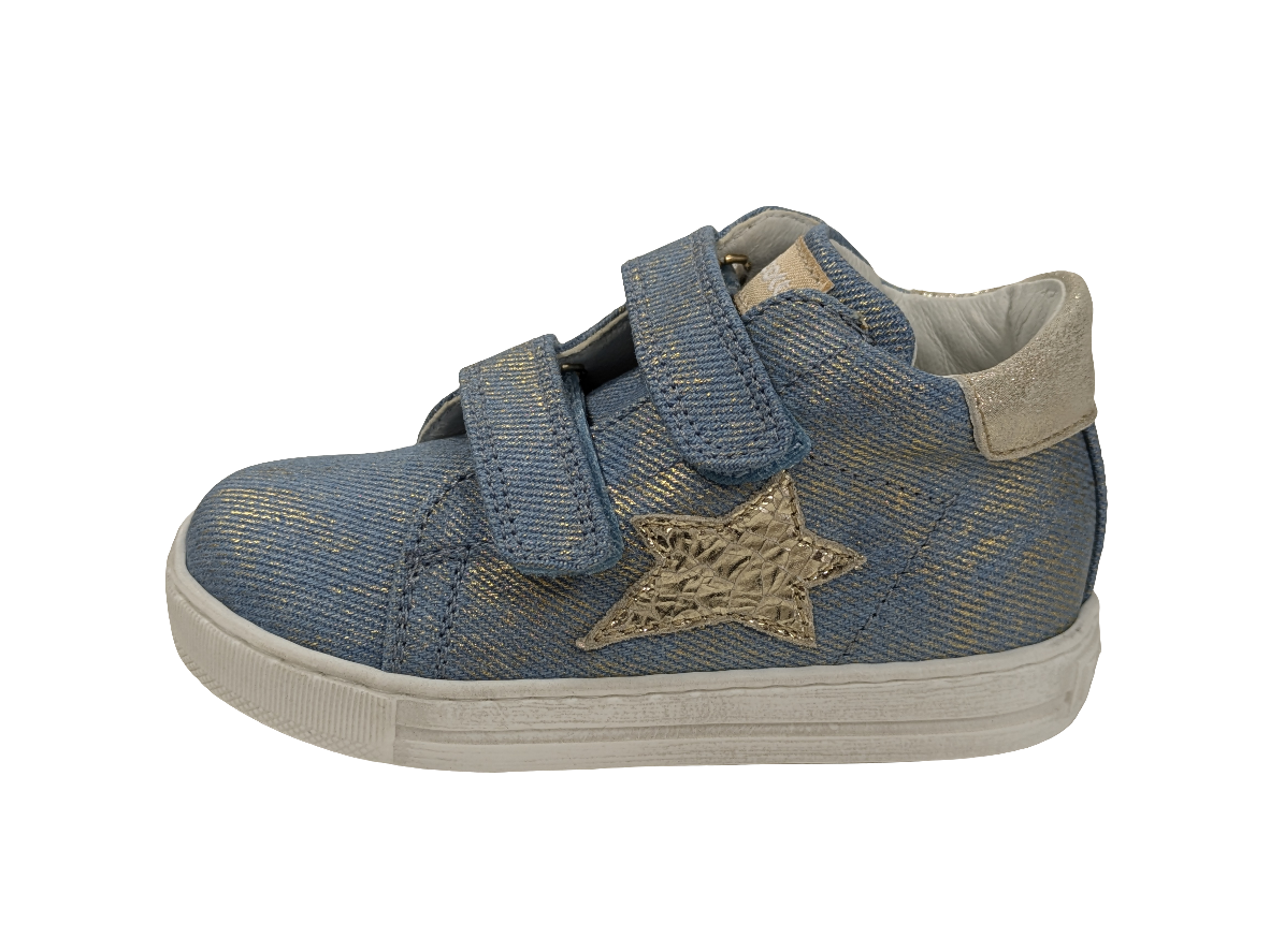 Falcotto Denim Gold Star Velcro Sasha – Shooz