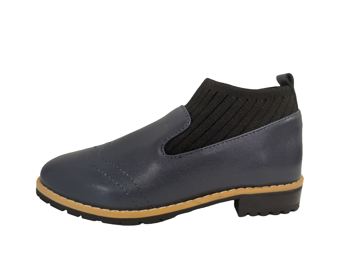 1936 Navy Wingtip Sock Shoe Anthony – Shooz